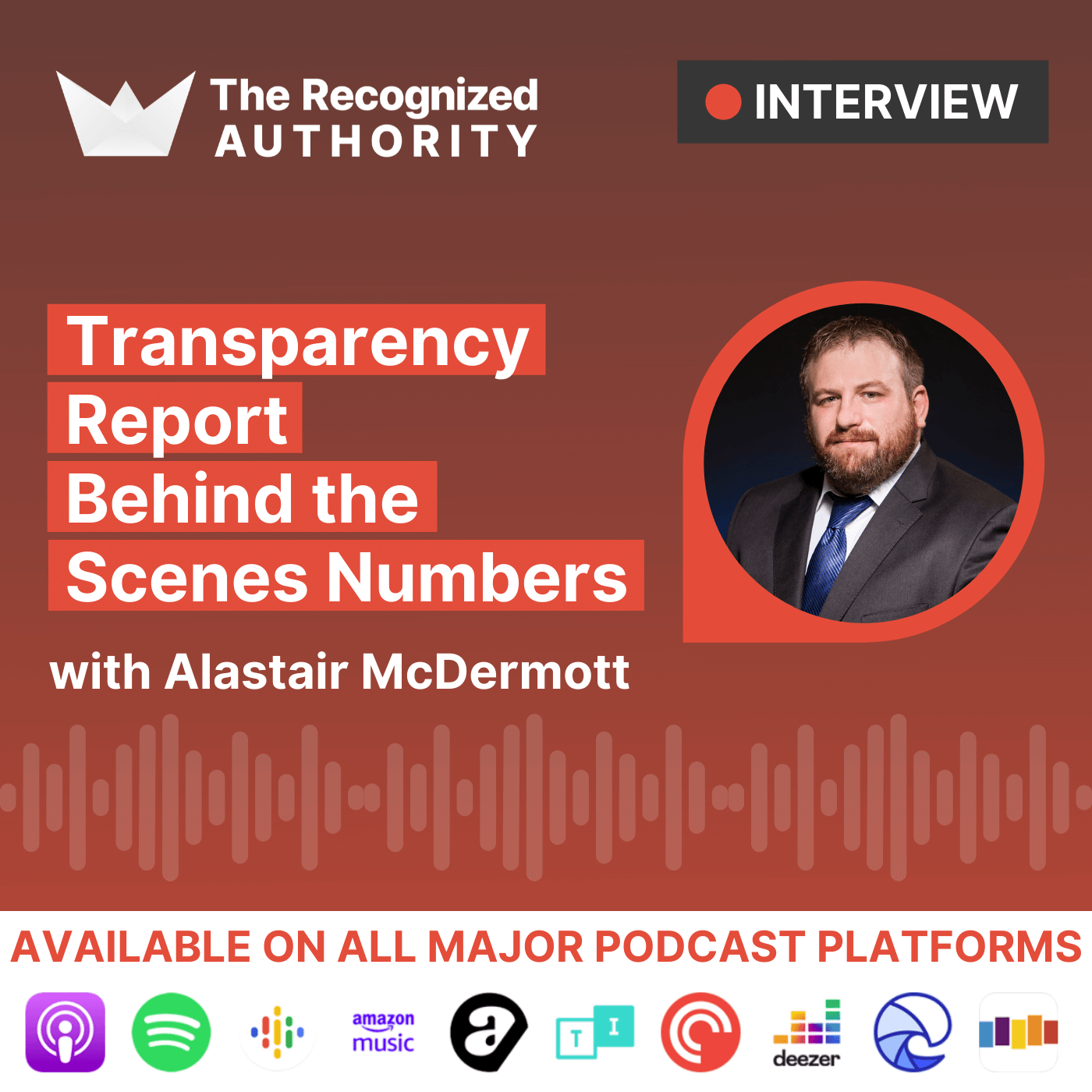 Transparency Report: Behind the Scenes Numbers! - The Recognized Authority