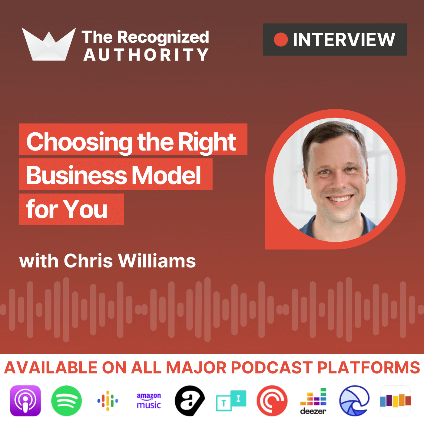 Choosing the Right Business Model for You with Chris Williams - The ... Choosing the Right Business Model for You with Chris Williams - The ...