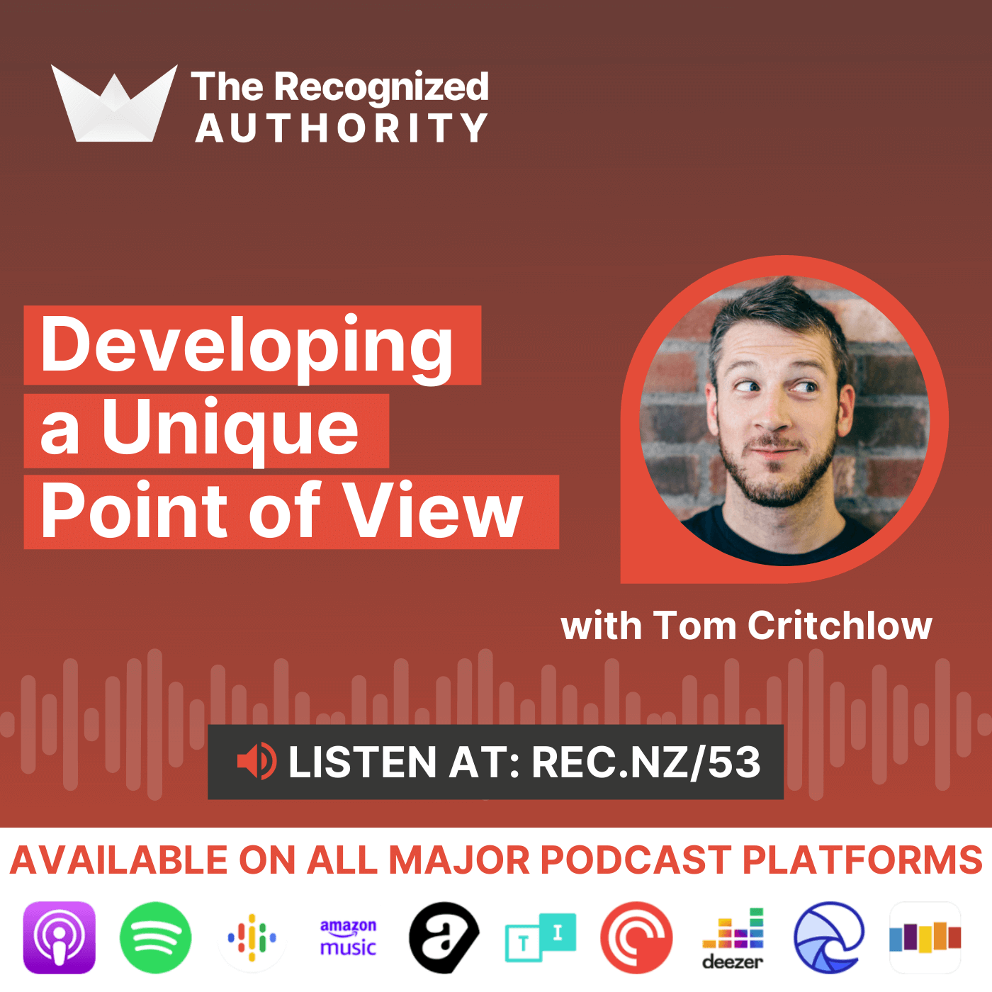 Developing a Unique Point of View with Tom Critchlow - The Recognized ...