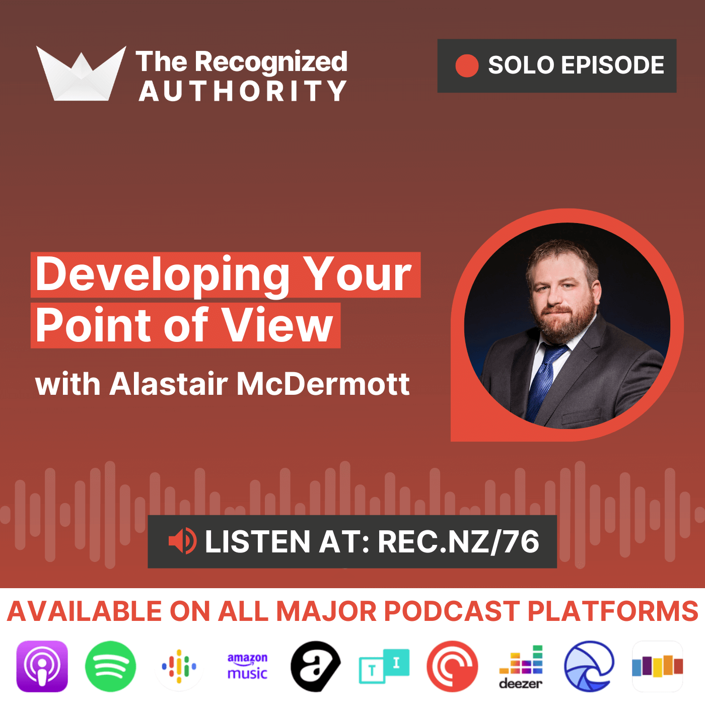 How to Develop Your Point of View - The Recognized Authority