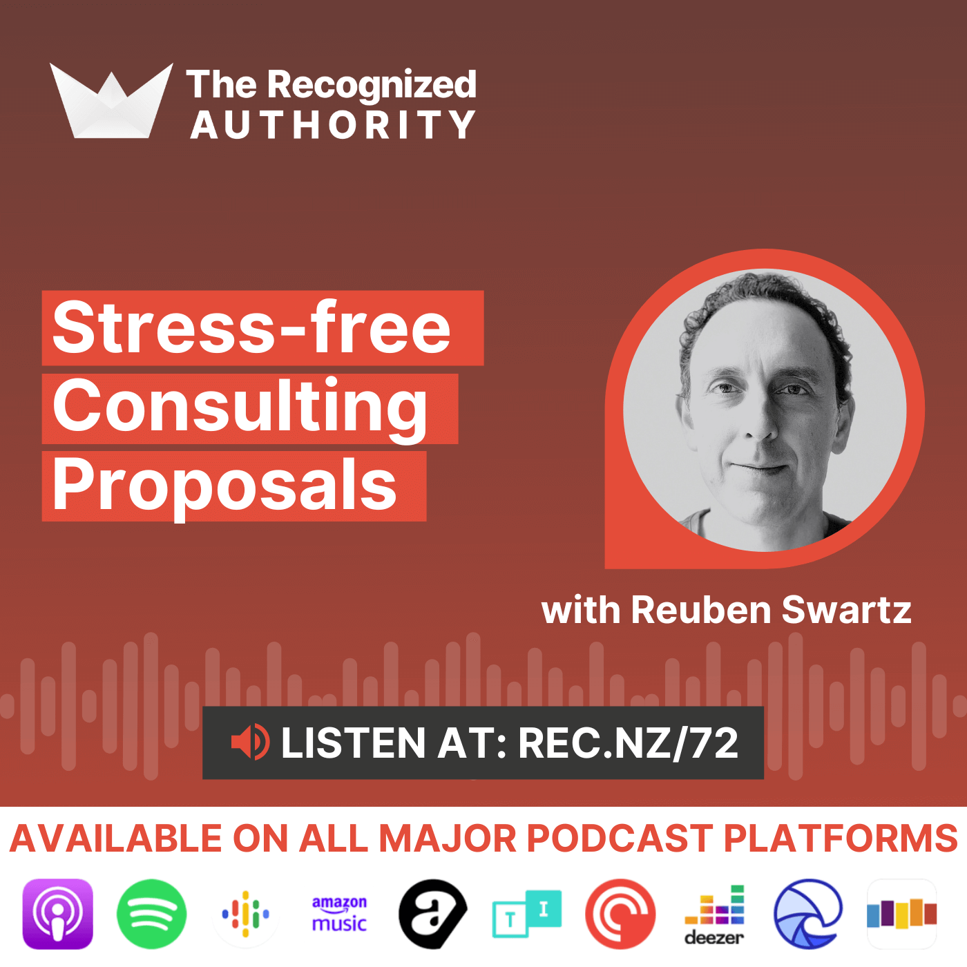 Stress-free Consulting Proposals with Reuben Swartz - The Recognized ...