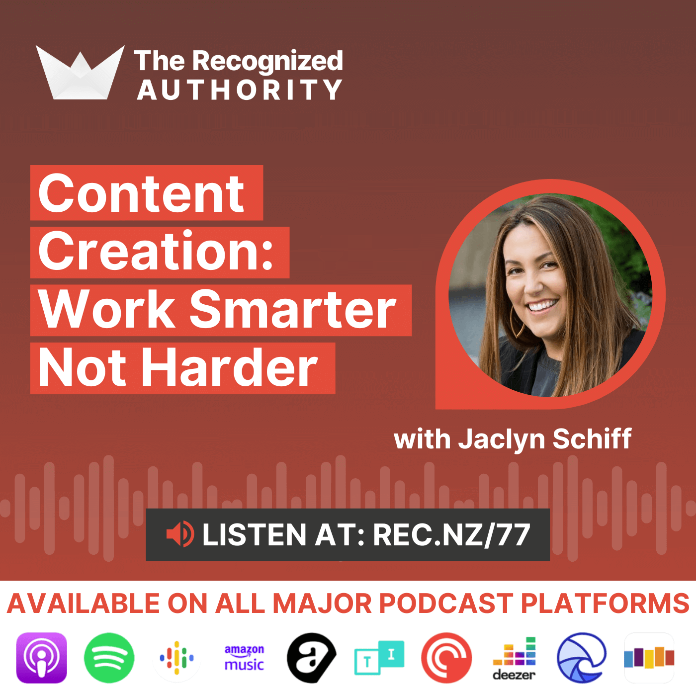 Content Creation: Work Smarter Not Harder with Jaclyn Schiff - The ...